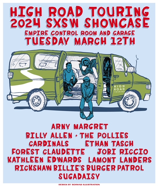 HRT at SXSW 2024! Showcase Tuesday March 12 at Empire Control Room & Garage
